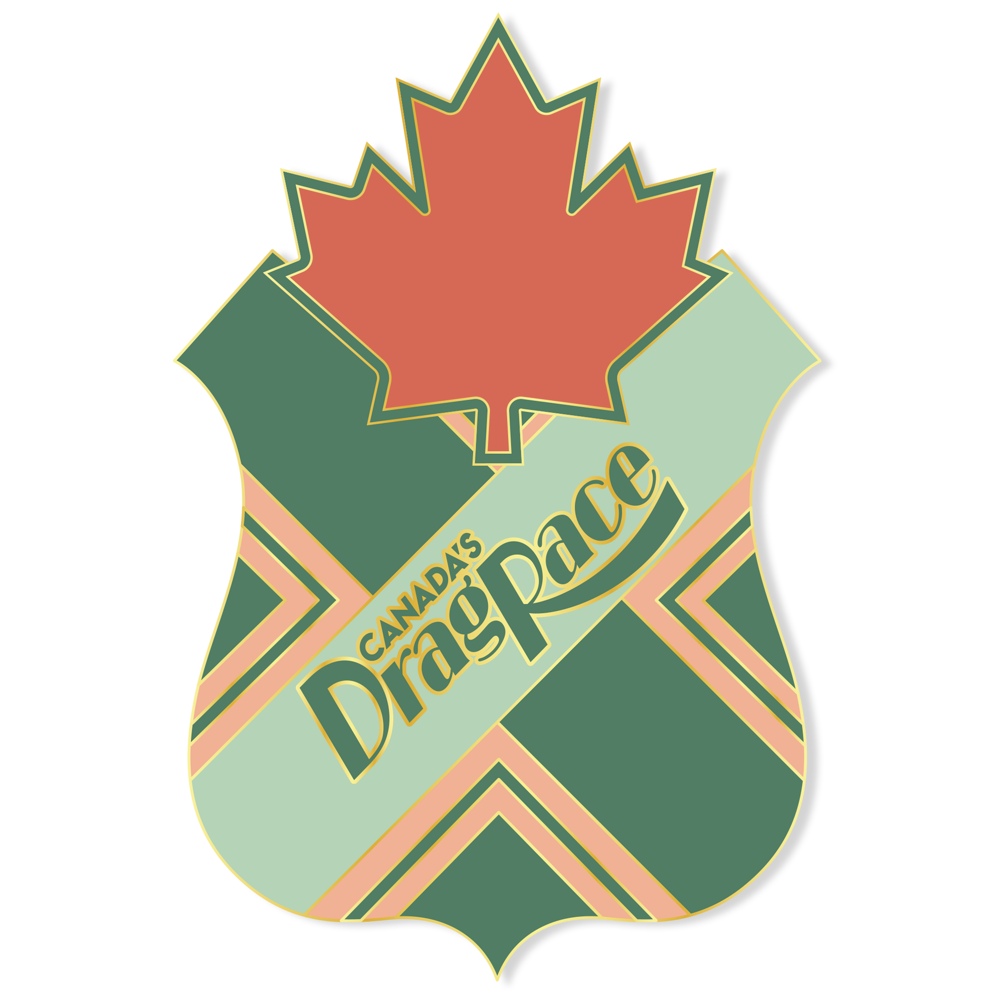 Canada's Drag Race Series 6 Badge Enamel Pin – World of Wonder