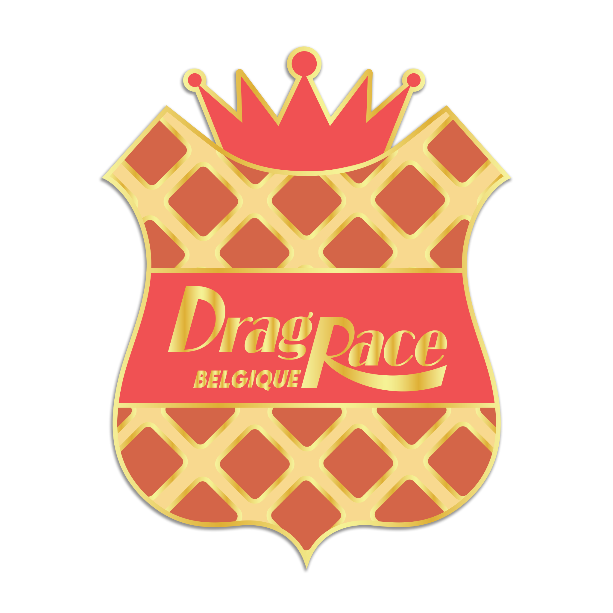 Drag Race Belgique Series 2 Badge Enamel Pin – World of Wonder