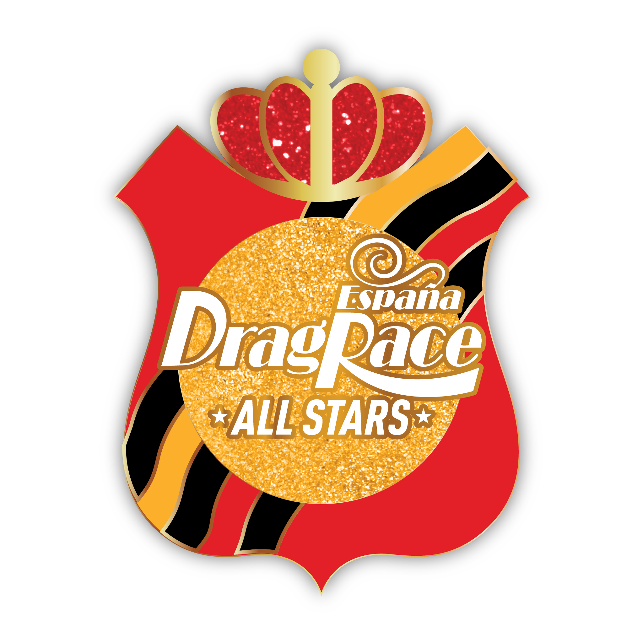 Drag Race España All Stars Badge Enamel Pin – World of Wonder