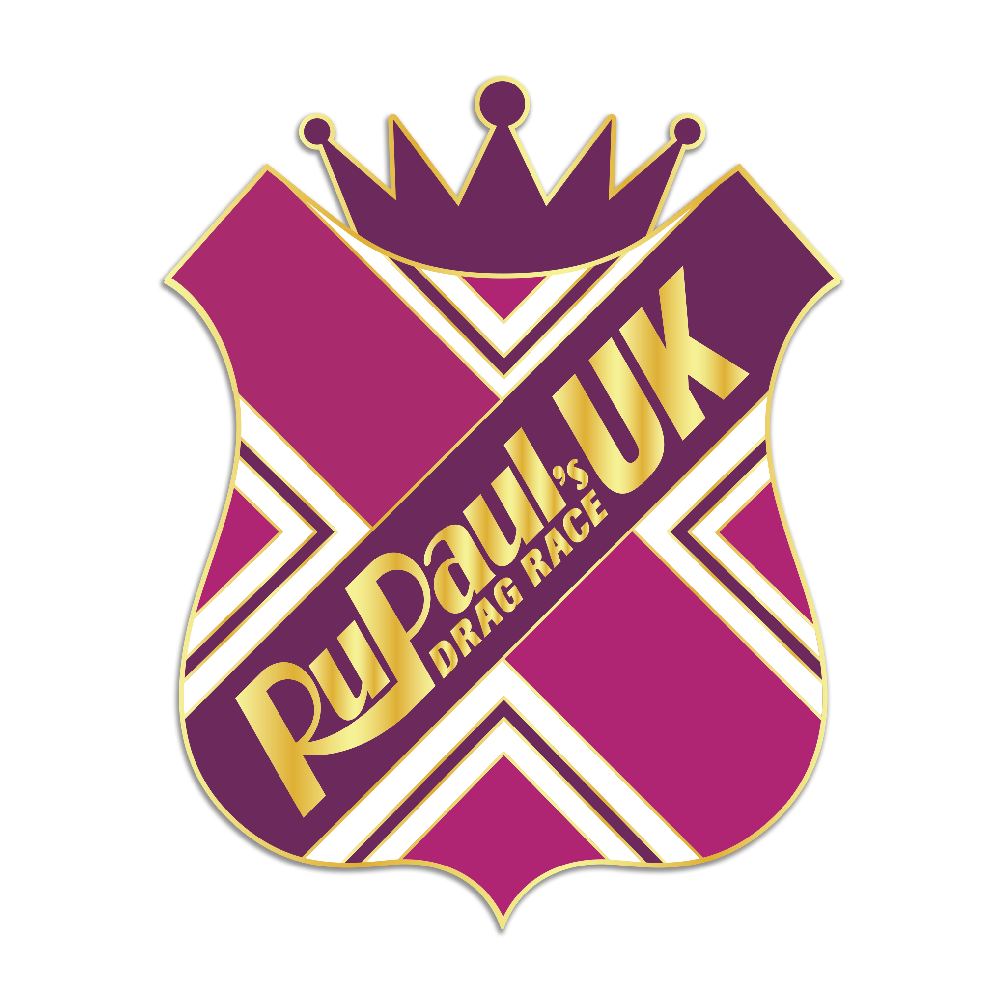 RuPaul's Drag Race UK Series 6 RuPeter Badge Enamel Pin – World of Wonder