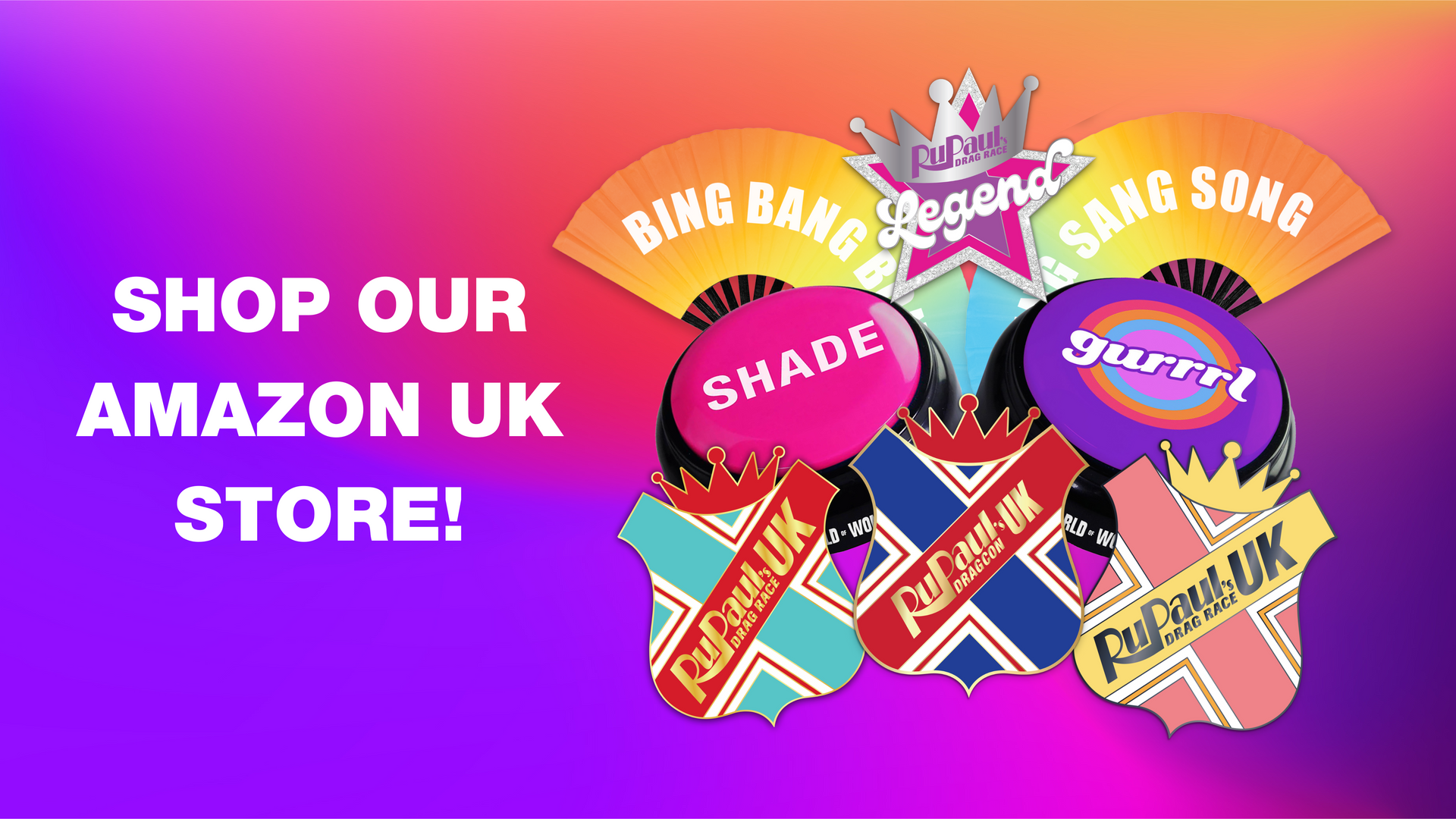 World of Wonder | RuPaul's Drag Race Merchandise