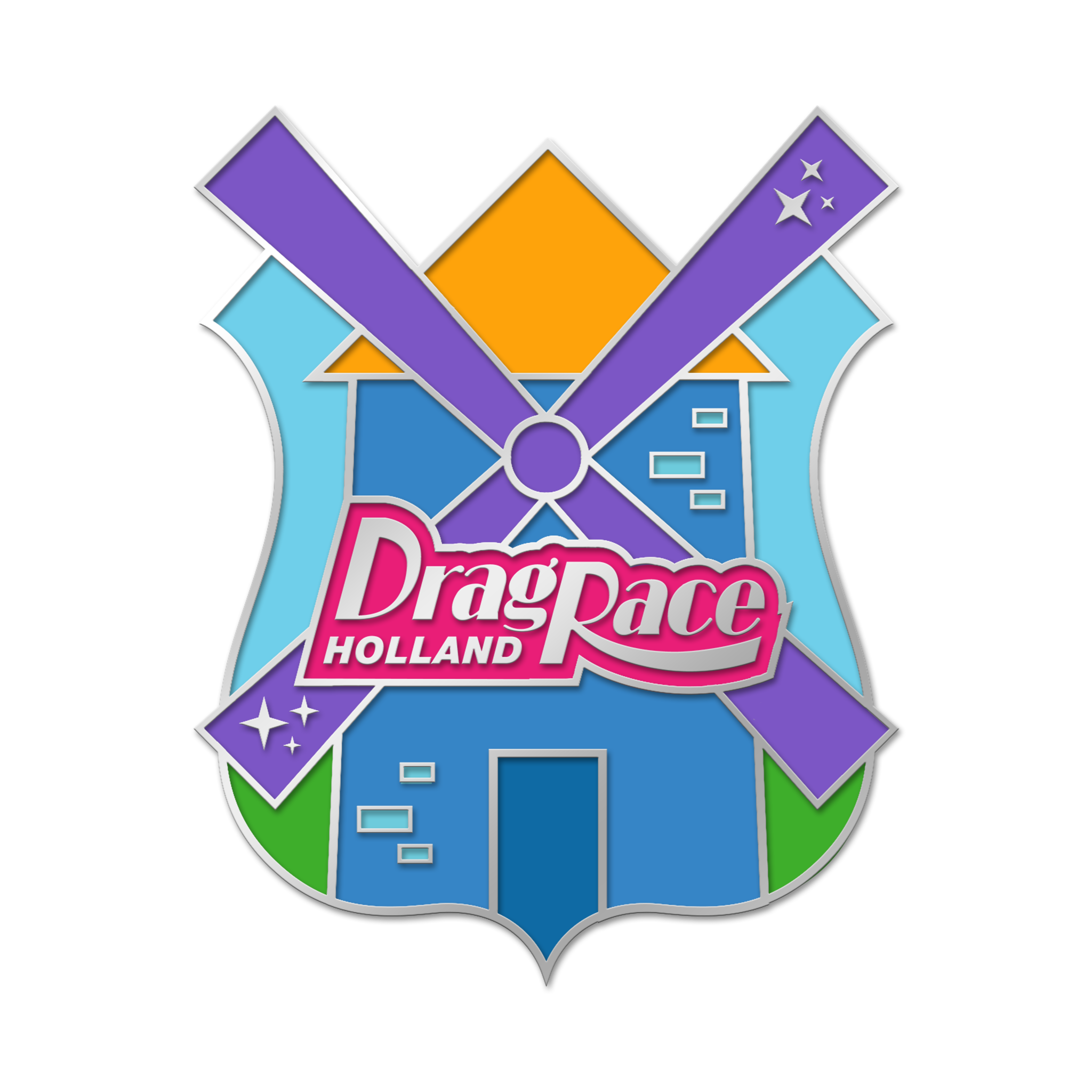 Drag Race Holland Badge Enamel Pin – World of Wonder